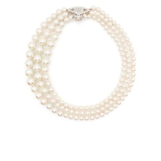 Vivienne Westwood Orb-detail Pearl Necklace