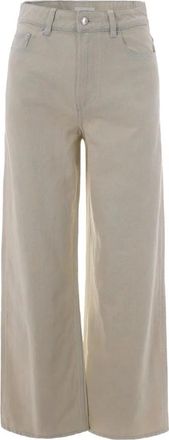 A.P.C. A.p.c., Femme, Pantalons, Beige, Taille: W27 Wide Pantalons