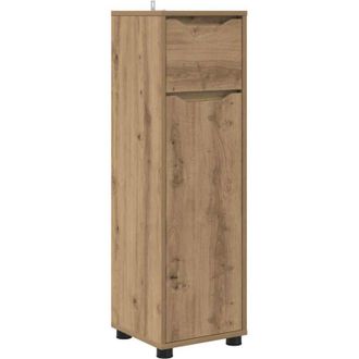 vidaXL Badezimmerschrank mit Regal Artisan-Eiche 30,5 x 30 x 101 cm vidaXL
