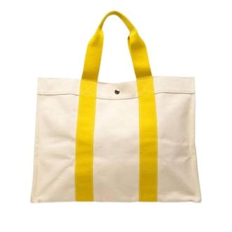Herm&egrave;s Sac cabas Bora Bora Pre-owned - Femme - Pre-owned - Beige - Taille: ONE Size
