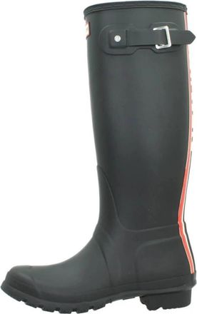 Hunter Original Tall Tri-colour Logo Backstrap - - Shoes - Damen - Schwarzk - 38 EU