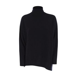 VANIS&Eacute; Femme, Pulls, Bleu, Taille: 38 FR Col roul&eacute;s