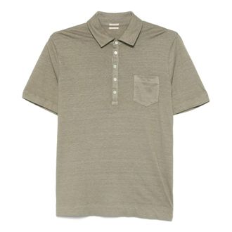 Massimo Alba Homme, Tops, Vert, Taille: S Filicudi Polo