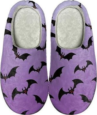 Generic Pantoufles effrayantes pour femme | Pantoufles dHalloween fantôme pour femme | Pantoufles dHalloween unisexes | Jolies pantoufles pelucheuses | Slider