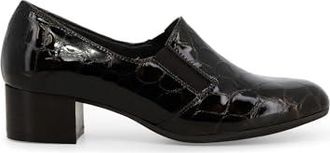 Melluso Mocassin Femme en Cuir Verni Marron x5327z 37.5