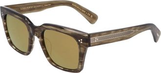 Oliver Peoples Vintage Eckige Sonnenbrille OV 5564Su - - Accessories - unisex - Braun - 52 MM