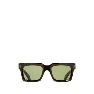 Cutler and Gross unisex, Accessoires, Brun, Taille: 50 MM 9386 Square Lunettes de soleil