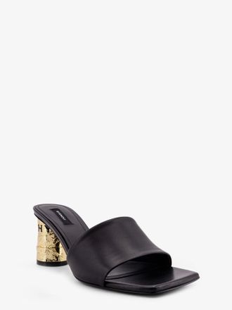 Givenchy Womens Leather Sandals Black Pelle