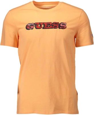 Guess Herren, Oberteile, Orange, 2XLGr&ouml;&szlig;e