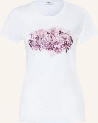 Liu Jo Liu Jo T-Shirt Mit Schmucksteinen weiss