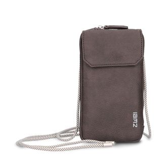 zwei Handytasche zum Umh&auml;ngen MADEMOISELLE.M MP30 Smartphone-Etui & Geldb&ouml;rse 2-in-1, umlaufender Rei&szlig;verschluss, l&auml;ngenverstellbarer Riemen, Mini-Handtasc