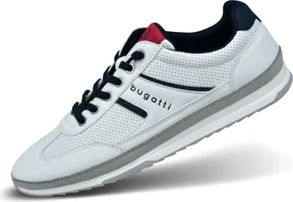 Bugatti Herren-Schn&uuml;rer-321-A3A01,White/Light Grey,40