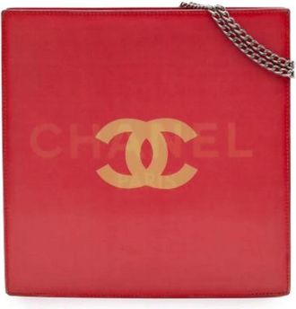 Chanel Sac bandouli&egrave;re vintage Pre-owned - Femme - Pre-owned - Rouge - Taille: ONE Size