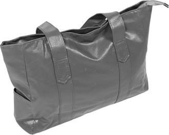 FOMIYES Sacs fourre-tout mode sac en cuir en faux femmes fourre-tout en cuir PU doux décontractés à main décontracté femme tote bag Unité Gris