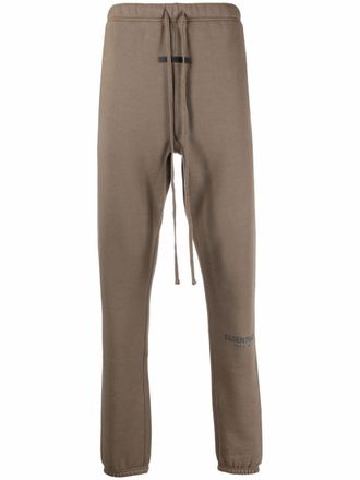 Fear of God Jogginghose mit Logo-Print - Braun