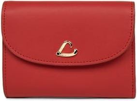 Lancaster Portefeuille en cuir ref_50463 Rouge 13 * 10 * 3 - Rouge
