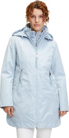 Betty Barclay Damen 7607/2903 Wattejacke, Blue Fog, 36