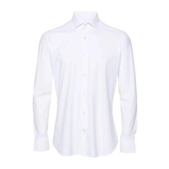 Tintoria Mattei Bi Stretch Hemd - - Shirts - Herren - Wei&szlig; - 3XL