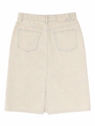A.P.C. Denim Midi Skirt - Blue