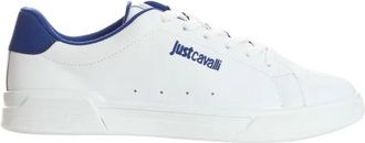 Just Cavalli Panelled-design Leder-Sneakers - - Shoes - Herren - Wei&szlig; - 41 EU