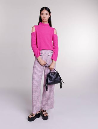 Maje Pull En Cachemire - Rose - Taille 0 - Maje