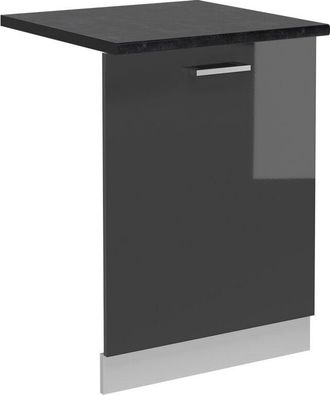 Vicco Panneau de lave-vaisselle R-Line, Anthracite Haute brillance, 60cm, pt Anthracite Vicco