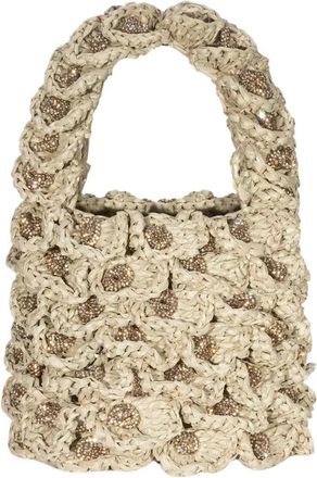 Hibourama Bags Femme, Sacs, Beige, Taille: ONE Size Gaia Bucket