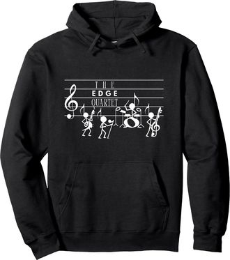 Tommy Design The Edge Quartet (Wei&szlig;) Pullover Hoodie