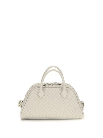 Bottega Veneta Intrecciato Calfskin Leather Shoulder Bag - Gray