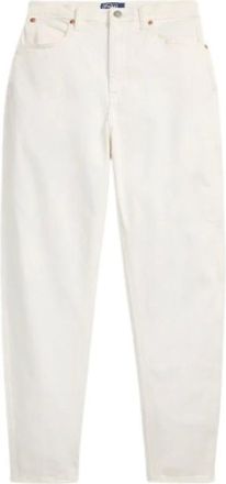 Polo Ralph Lauren Femme, Jeans, Blanc, Taille: W28 Jean fusel&eacute; courb&eacute;
