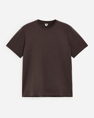 Arket T-Shirt Mit Normaler Passform 170 GSM -Braun