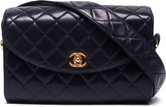 Chanel 1991-1994 Schultertasche - Schwarz