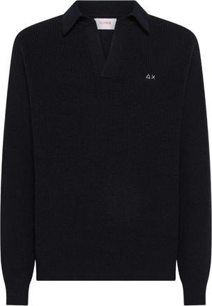 Sun 68 Homme, Pulls, Bleu, Taille: M V-neck Tricots