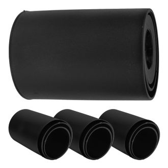 BESTONZON 4 St&uuml;ck Gasdruckfeder Teleskop f&uuml;r B&uuml;rost&uuml;hle rutschfeste Schwarze Schutzabdeckung f&uuml;r Stuhlzylinder Staubdichte Langlebige Gaslift H&uuml;lle Kompatibel m