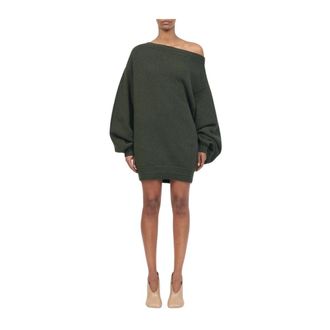 Maison Margiela Gauge 5 Mini Dress - - Dresses - Damen - Gr&uuml;n - XS