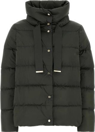 Herno Veste en satin - Femme - Vestes - Gris - Taille: 38 FR