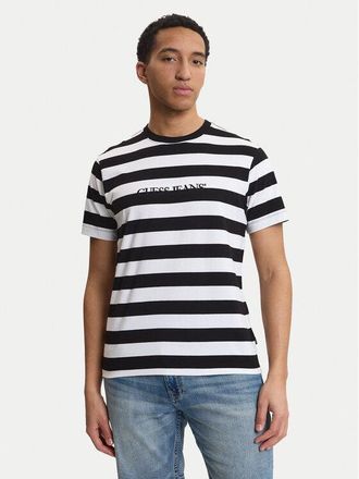 Guess T-Shirt M4YI84 K9XF1 Schwarz Regular Fit