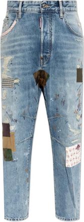 Dsquared2 Homme, Jeans, Bleu, Taille: S Jean Kawaii D&eacute;lavage Moyen