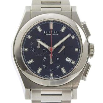 Gucci Pantheon en acier inoxydable doccasion - Homme - Pre-owned - Noir - Taille: ONE Size