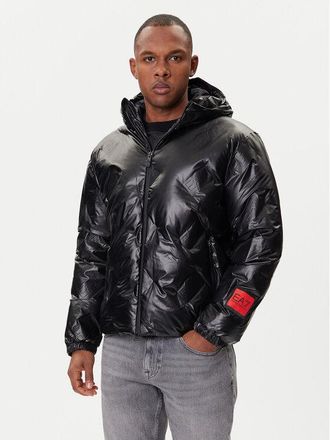 Emporio Armani Jacke aus Kunstleder 7M001860 AF22699 UC001 Schwarz Regular Fit