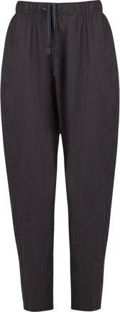 Ni&ugrave; Niu, Femme, Pantalons, Brun, Taille: 36 FR Pantalone Easy coulisse