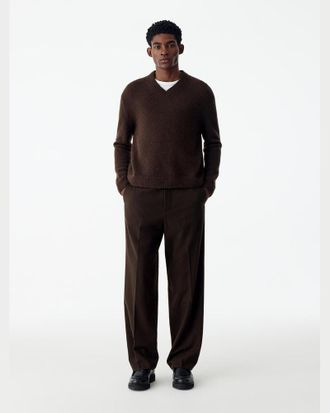 Arket Weite Flanellhose -Braun