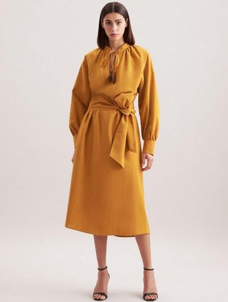 Seidensticker Sommerkleid Schwarze Rose 1/1 V-Neck Uni