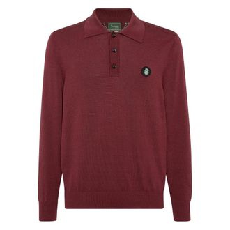Billionaire Boys Club Polohemd Langarm - - Knitwear - Herren - Rot - L