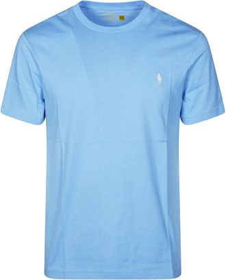 Polo Ralph Lauren Homme, Tops, Bleu, Taille: XL T-Shirt MM Base