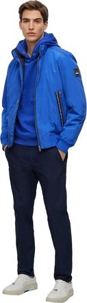 HUGO BOSS Porsche X Kapuzenpullover f&uuml;r Herren (Leuchtendes Blau)