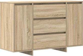 vidaXL Vidaxl - Buffet Chêne sonoma 120 x 41 x 75 cm Bois dingénierie