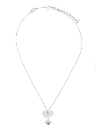 Vivienne Westwood Octavie Halskette mit Anh&auml;nger - Silber