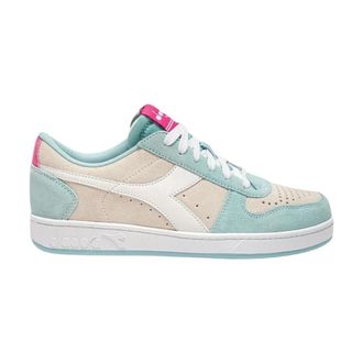 Diadora Blaue Wildleder Magic Basket Low Top Sneaker - - Shoes - Damen - Mehrfarbig - 38 EU