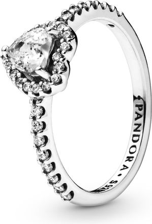 Pandora Pandora Türkisfarbener Herz-Stein Ring aus Sterling-Silber, aus ...